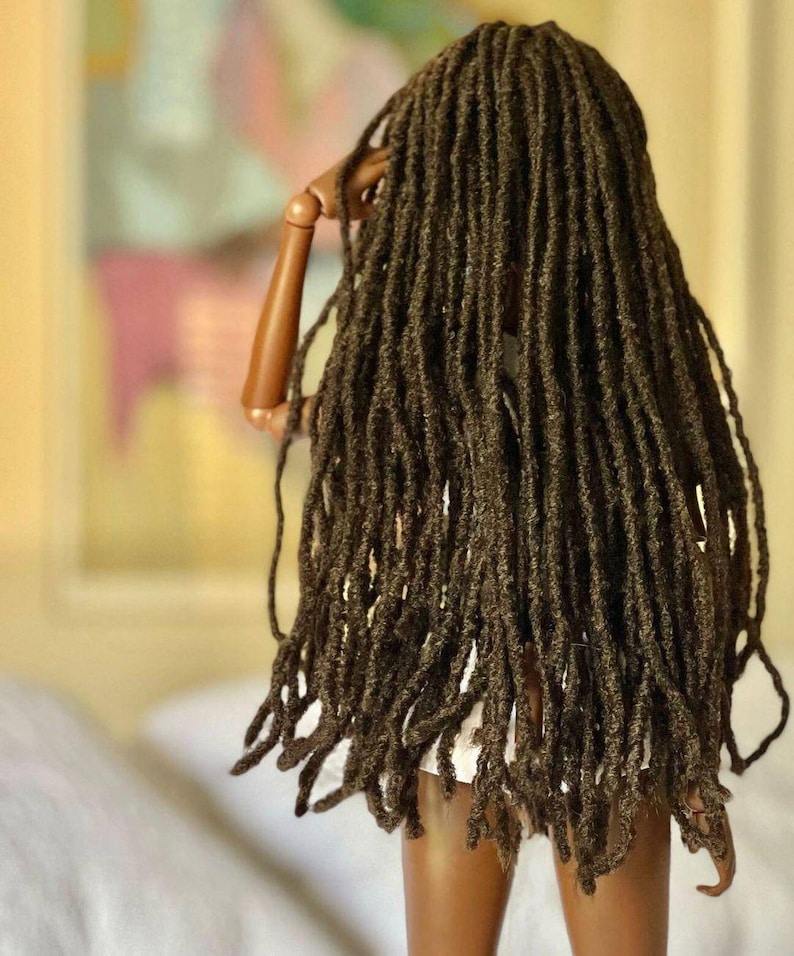 Custom Doll Wig for Smart Dolls- 8.5" Head Size of Bjd, SD, Dollfie ...