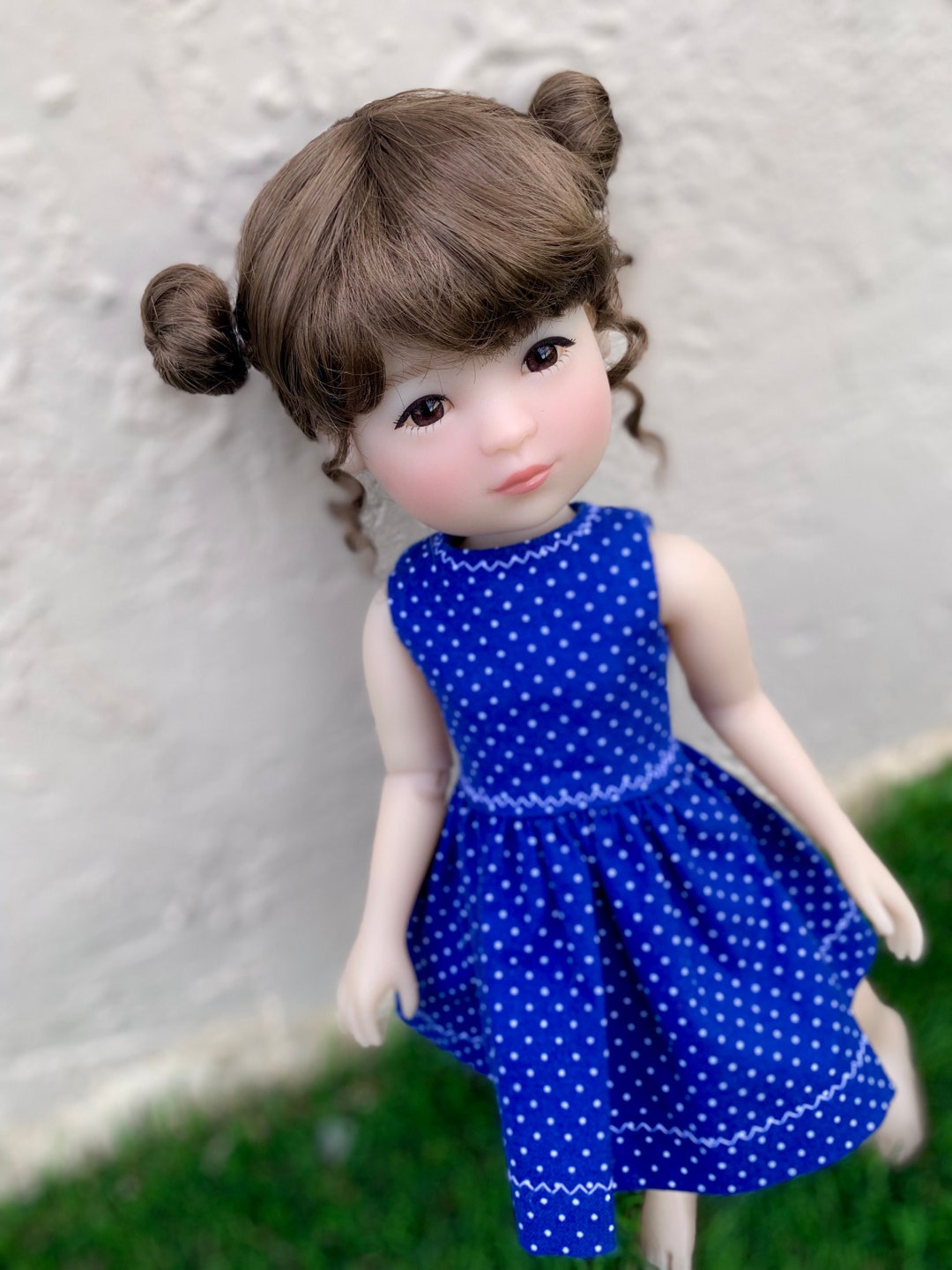 PREORDER Custom WIG for 13" Dianna Effner Little Darling Head Size 7-8 ...