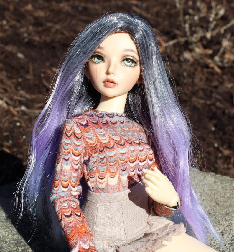 Custom Doll Wig for Minifee 1/4 BJD Dolls tan | Etsy
