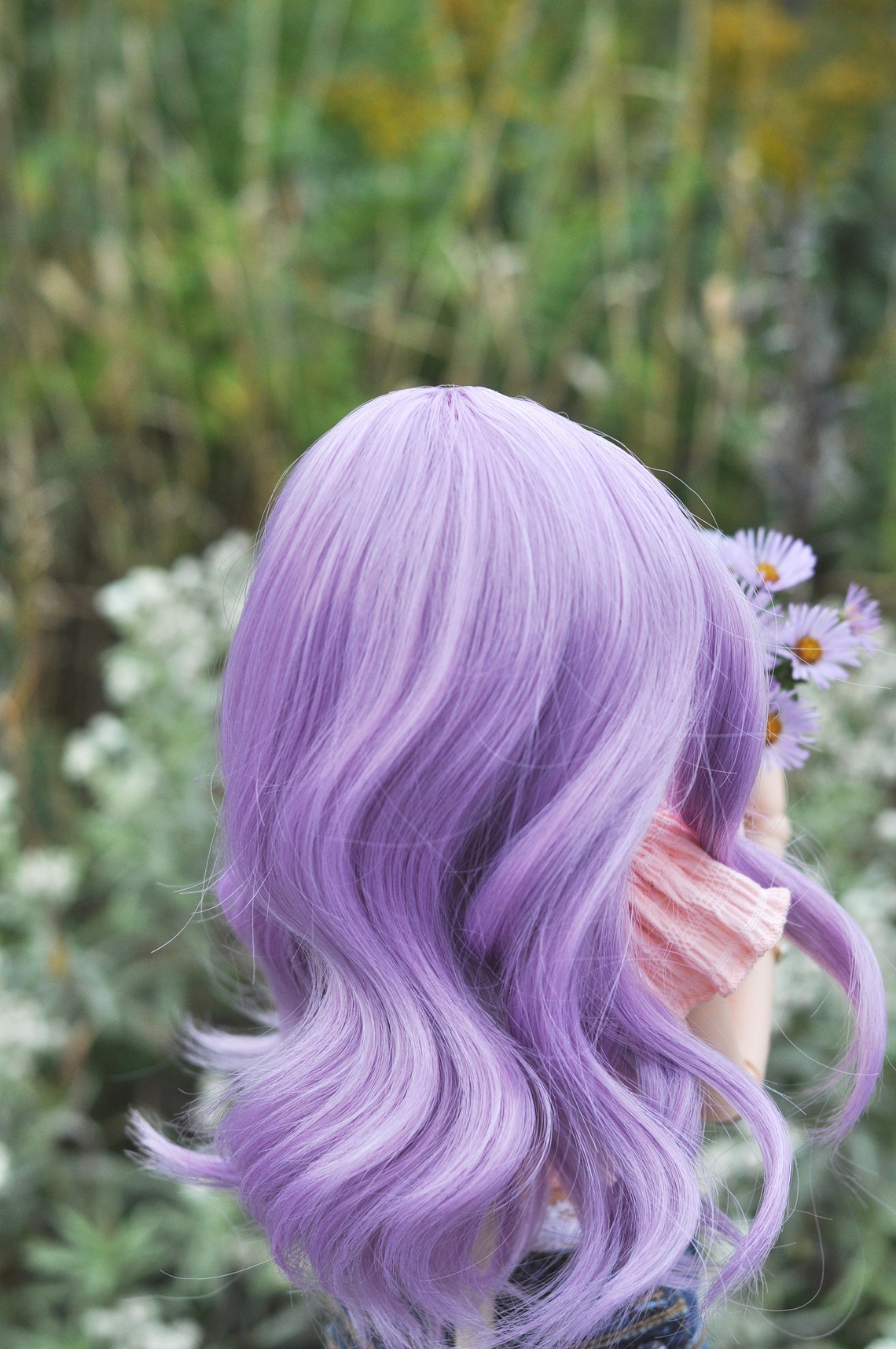 Custom Doll WIG for Smart Dolls- Heat Safe - Tangle Resistant- 8.5 ...
