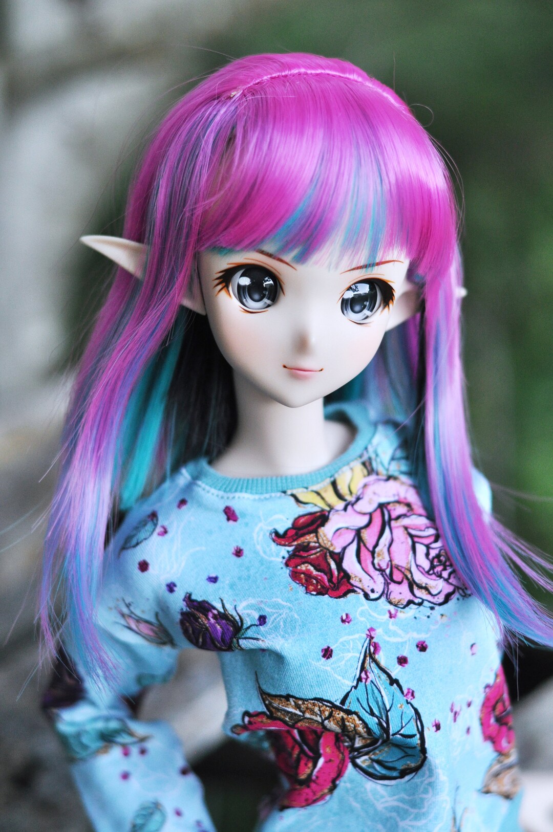 Custom Doll WIG for Smart Dolls- Heat Safe - Tangle Resistant- 8.5 ...