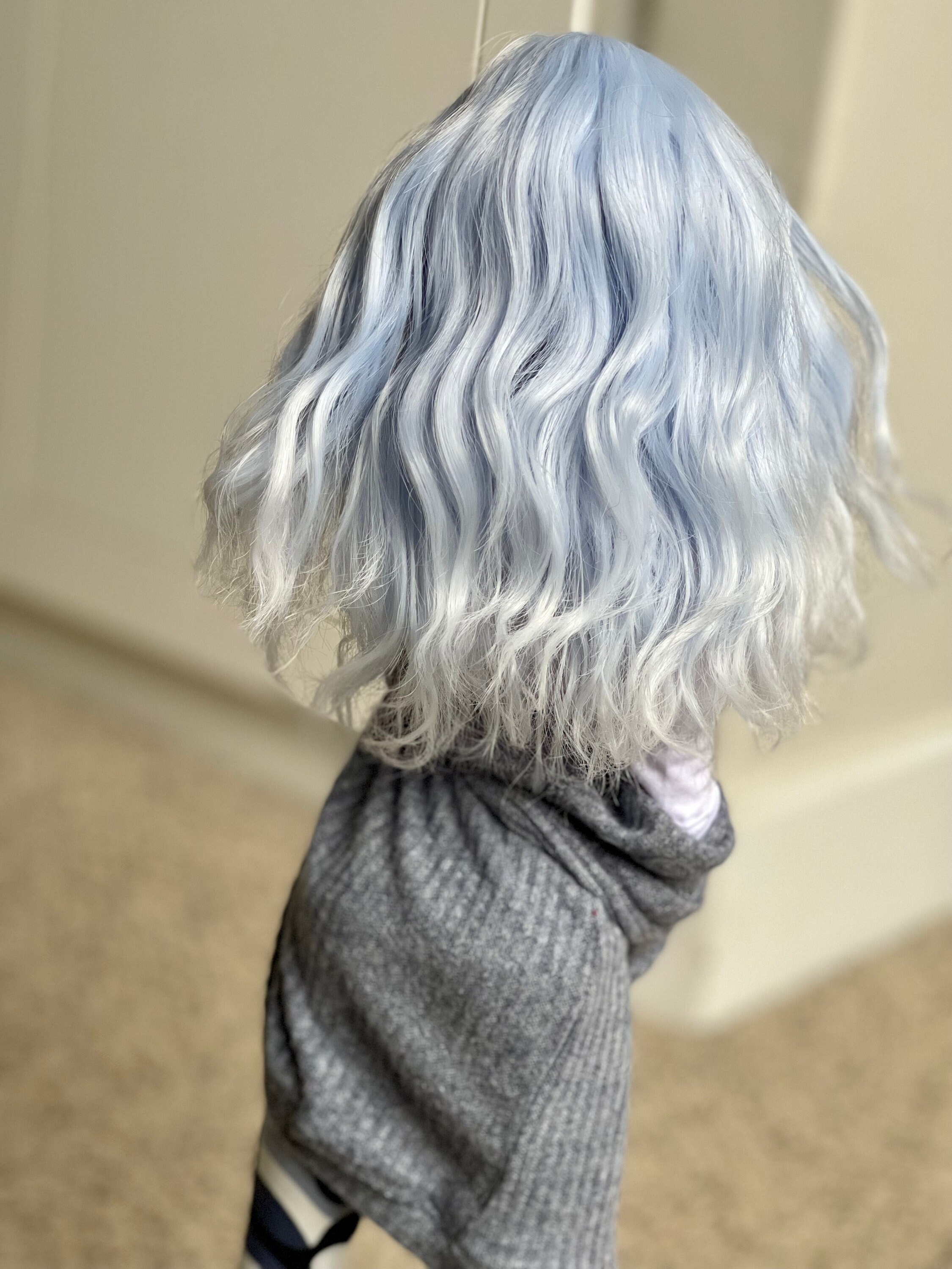 Custom Doll Wig for Smart Dolls- Heat Safe - Tangle Resistant- 8.5 ...