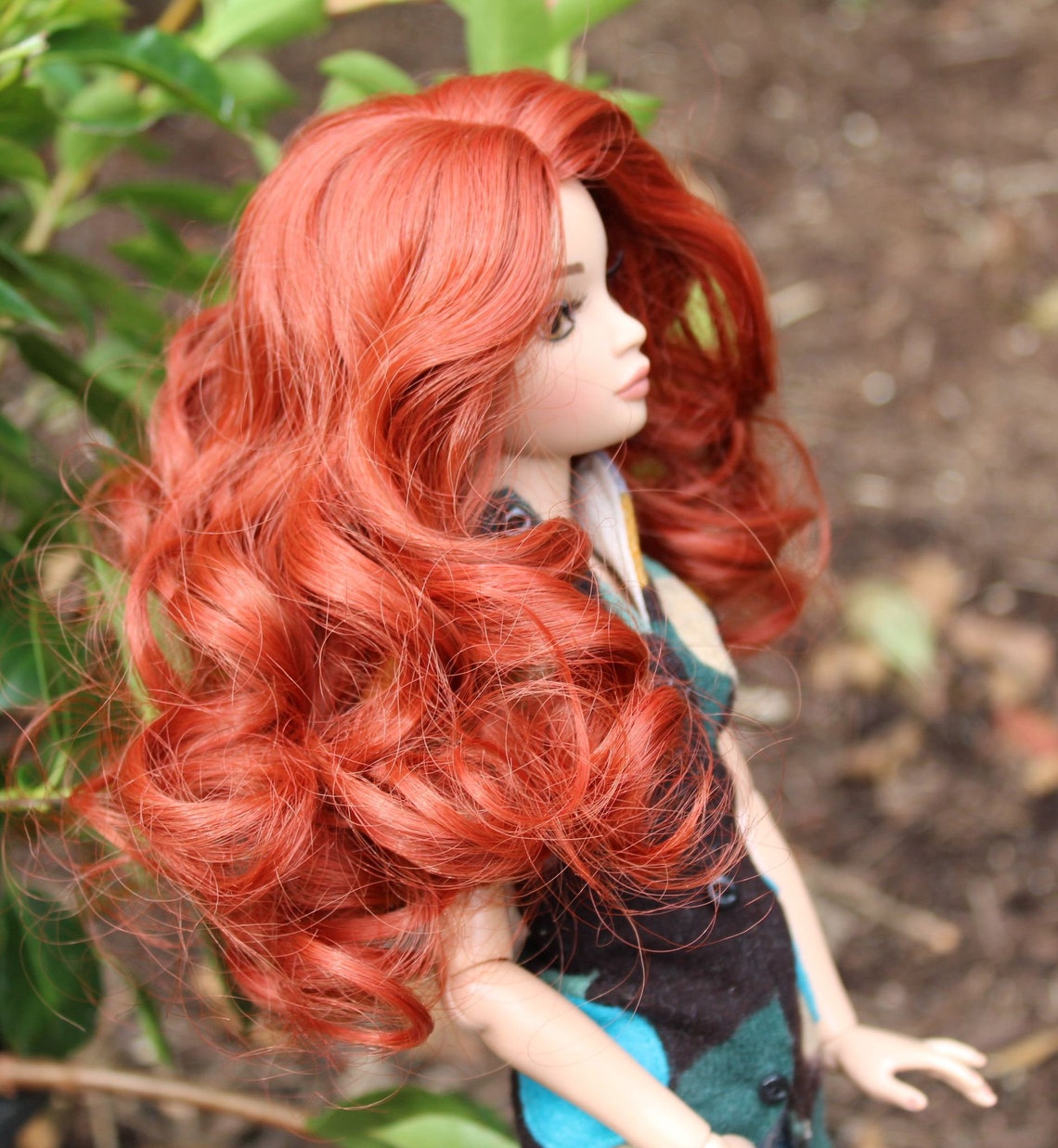 Custom WIG for Head Size 7" Tonner Ellowyne, My Meadow Avery, Mini Pal ...