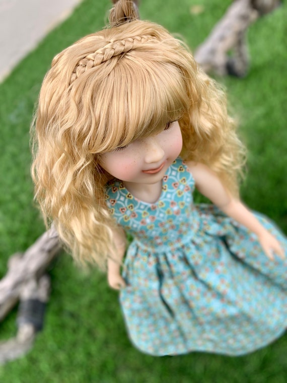 Custom Doll WIG Exclusive Vegan Mohair-fits 9-10 Head - Etsy