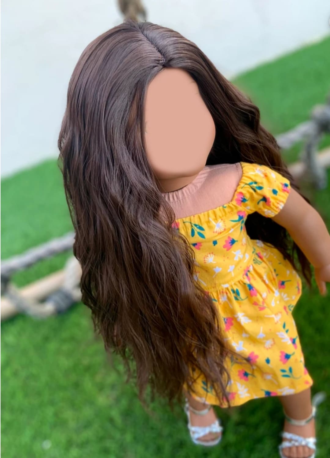 PREORDER Custom Doll Wig for 18" American Dolls - Heat Safe - Tangle ...