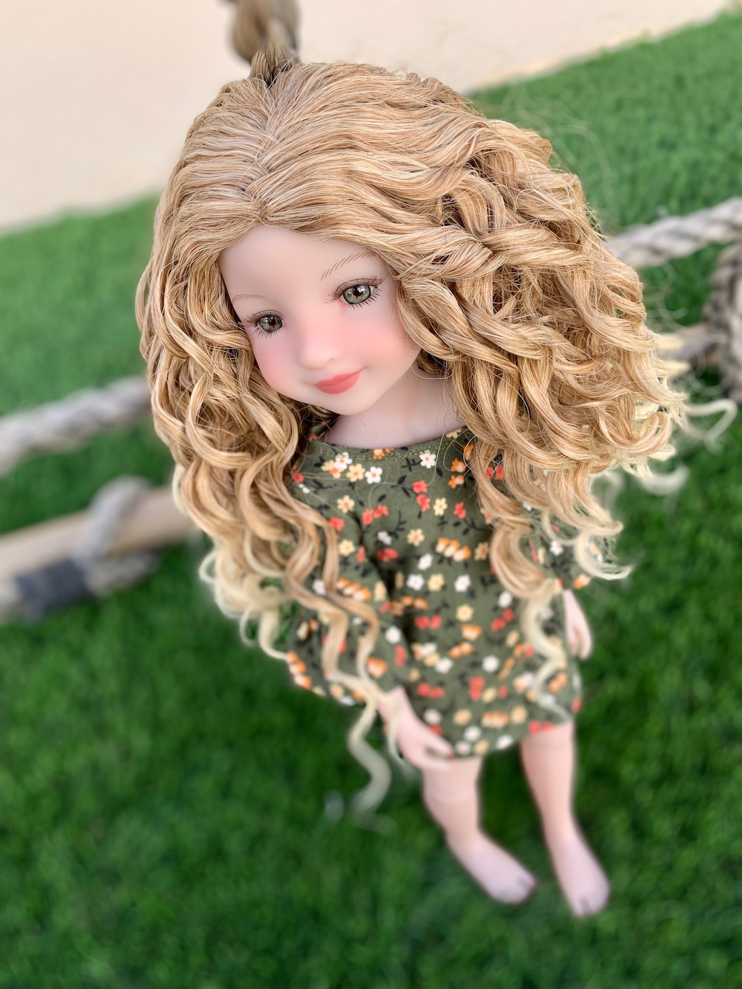 Custom Doll WIG for 14 Dolls heat Safe-tangle - Etsy