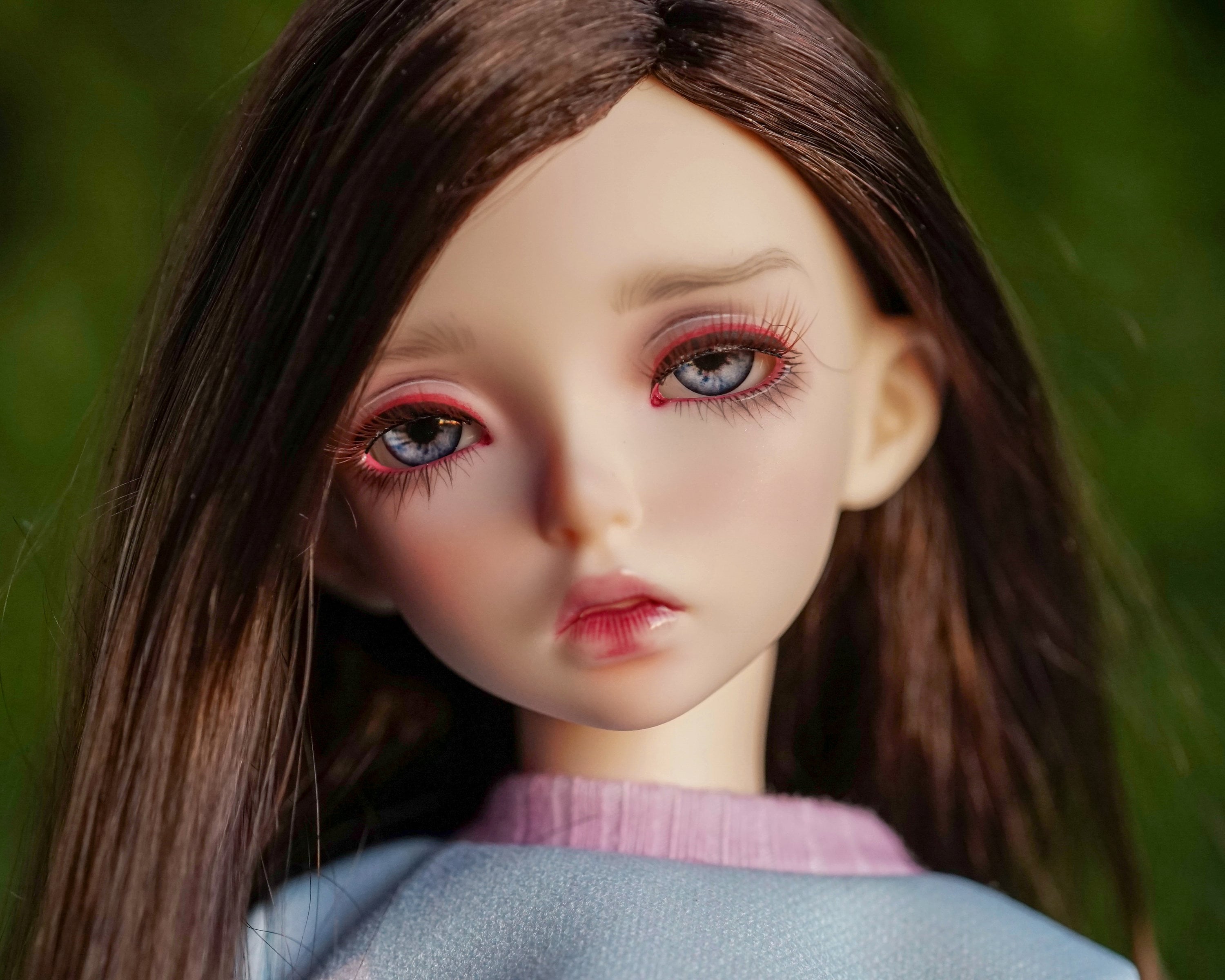 Custom Doll Wig for Minifee 1/4 BJD Dolls tan - Etsy