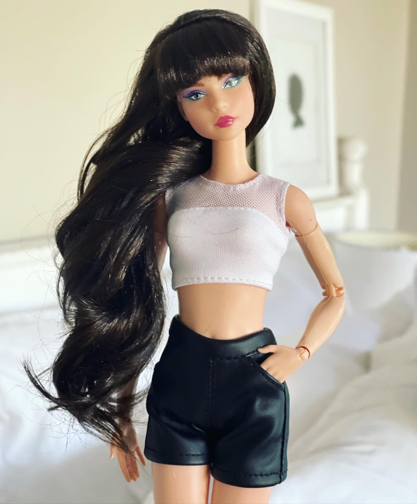 1/6 Scale Custom WIG for Barbie Fashion Doll Head Size - Etsy Canada