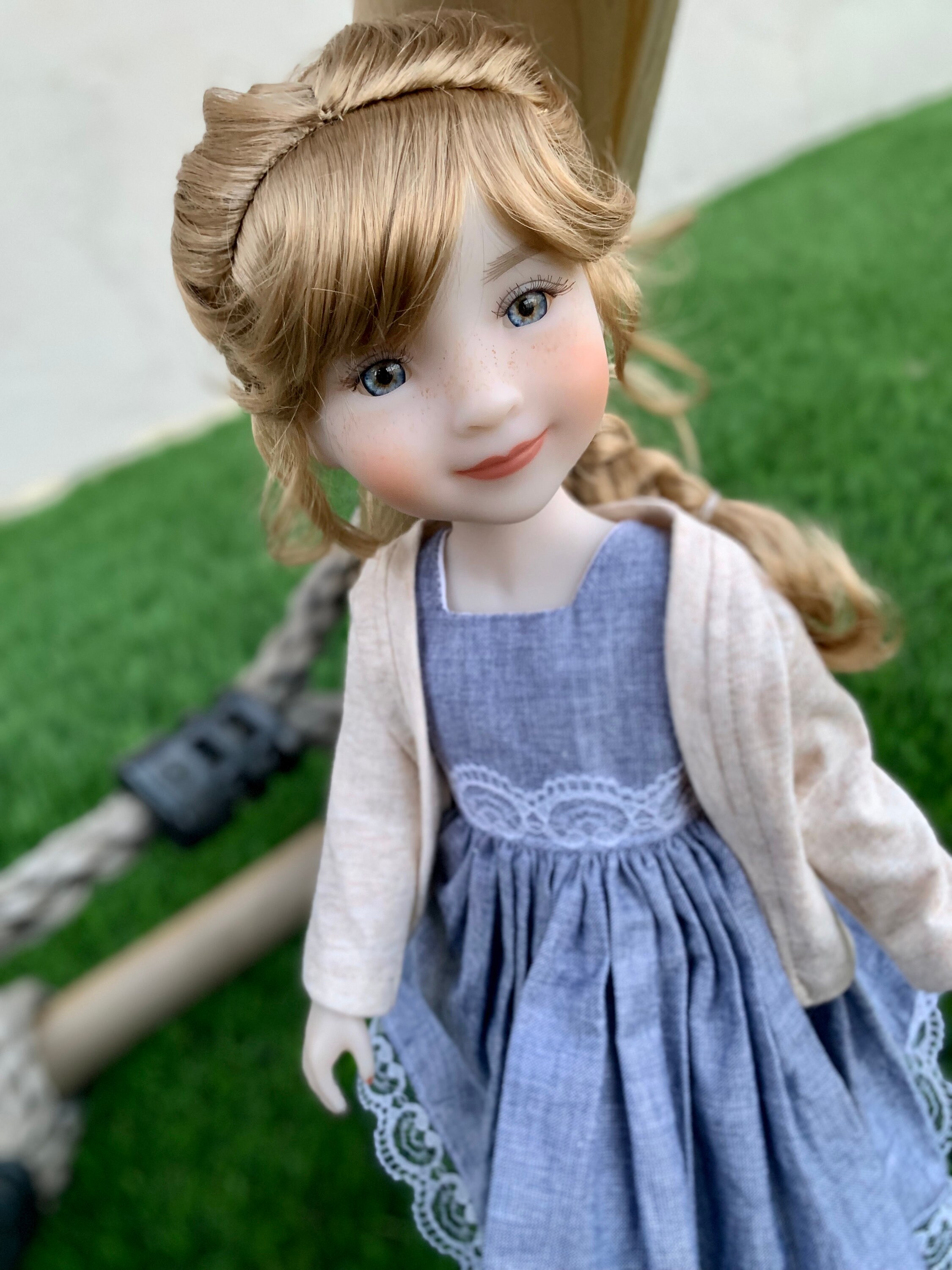 Custom Doll WIG Exclusive Vegan Mohair-fits 9-10 Head | Etsy