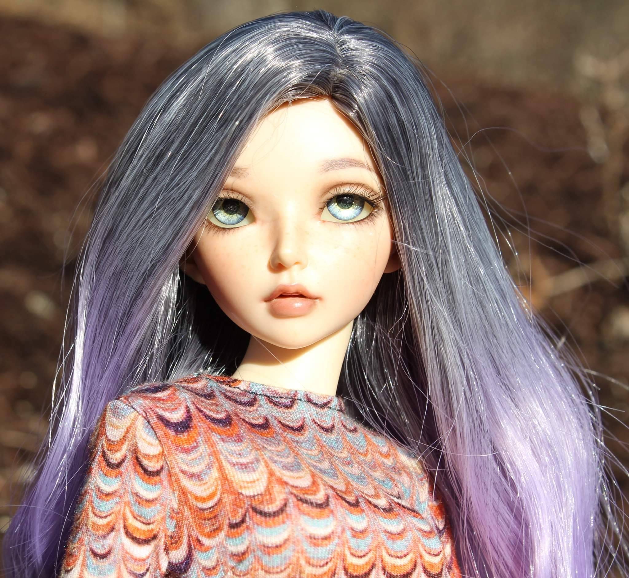 Custom Doll Wig for Minifee 1/4 BJD Dolls tan | Etsy
