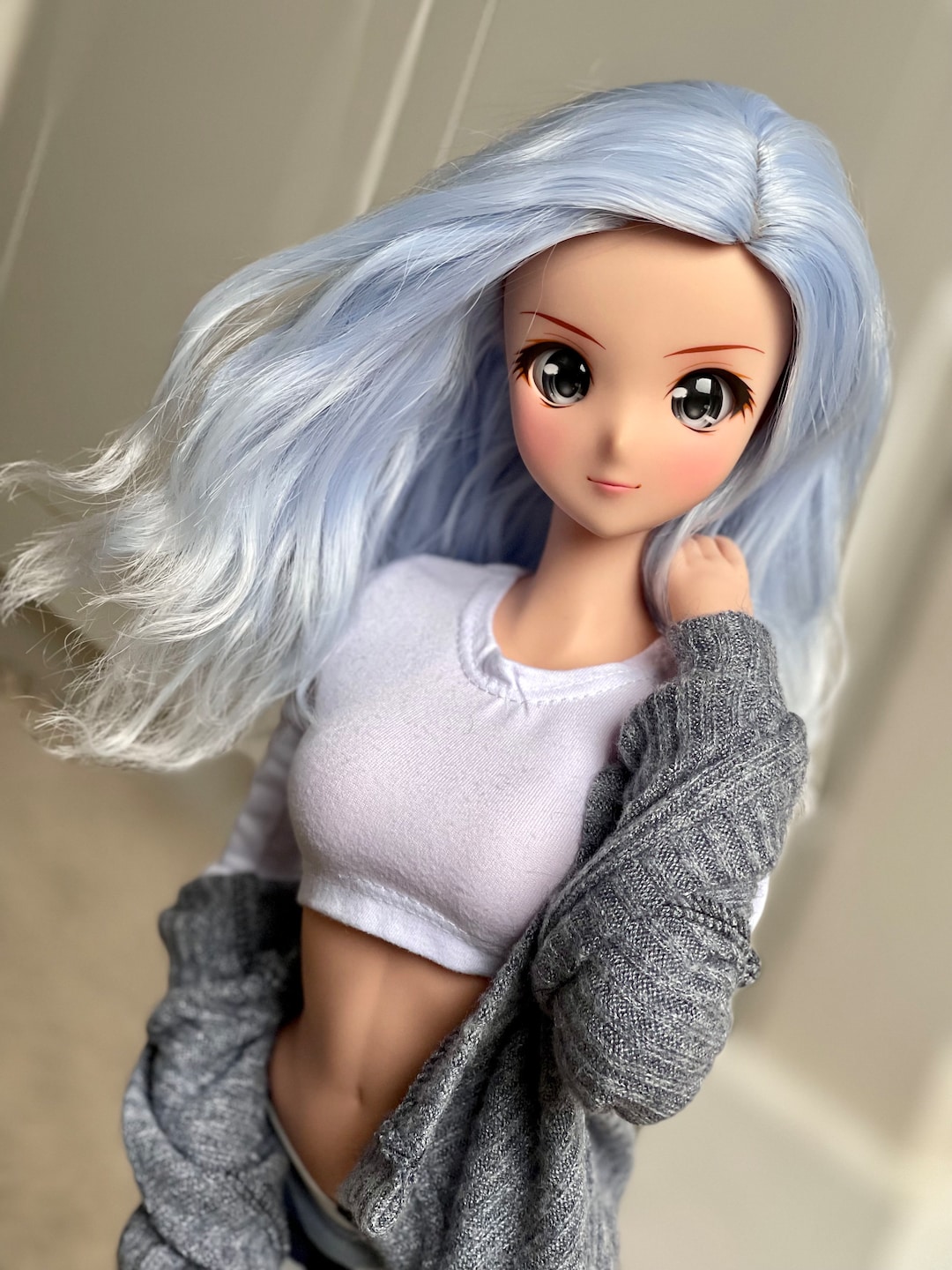 Custom Doll Wig for Smart Dolls Heat Safe Tangle Resistant 8.5 Head ...