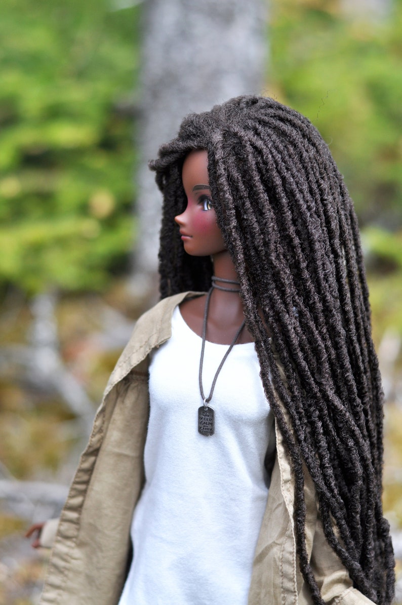 Custom Doll Wig for Smart Dolls- 8.5" Head Size of Bjd, SD, Dollfie ...