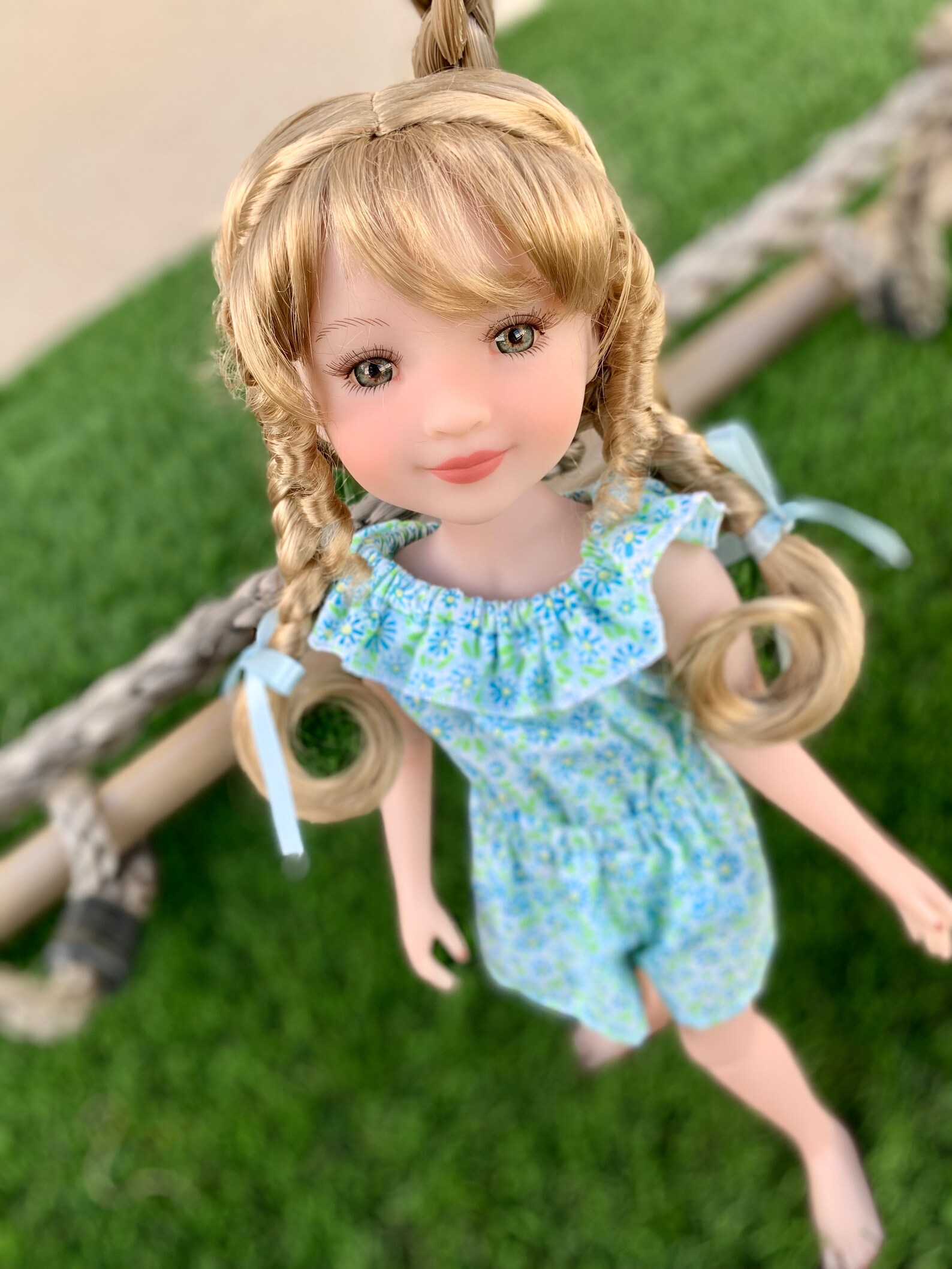 Custom Doll WIG Exclusive Vegan Mohair-fits 9-10 Head - Etsy