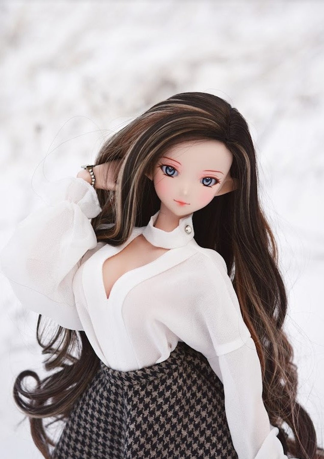 PREORDER Custom Doll WIG for Smart Dolls- Heat Safe -tangle Resistant ...