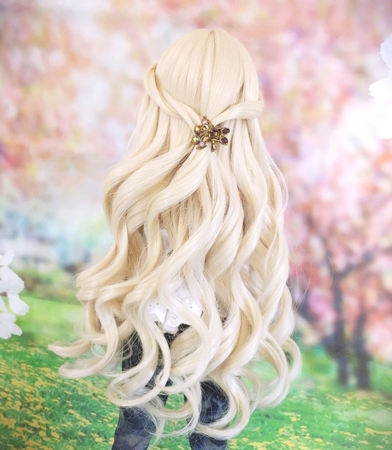 Custom Doll Wig for Smart Dolls Heat Safe Tangle Resistant - Etsy