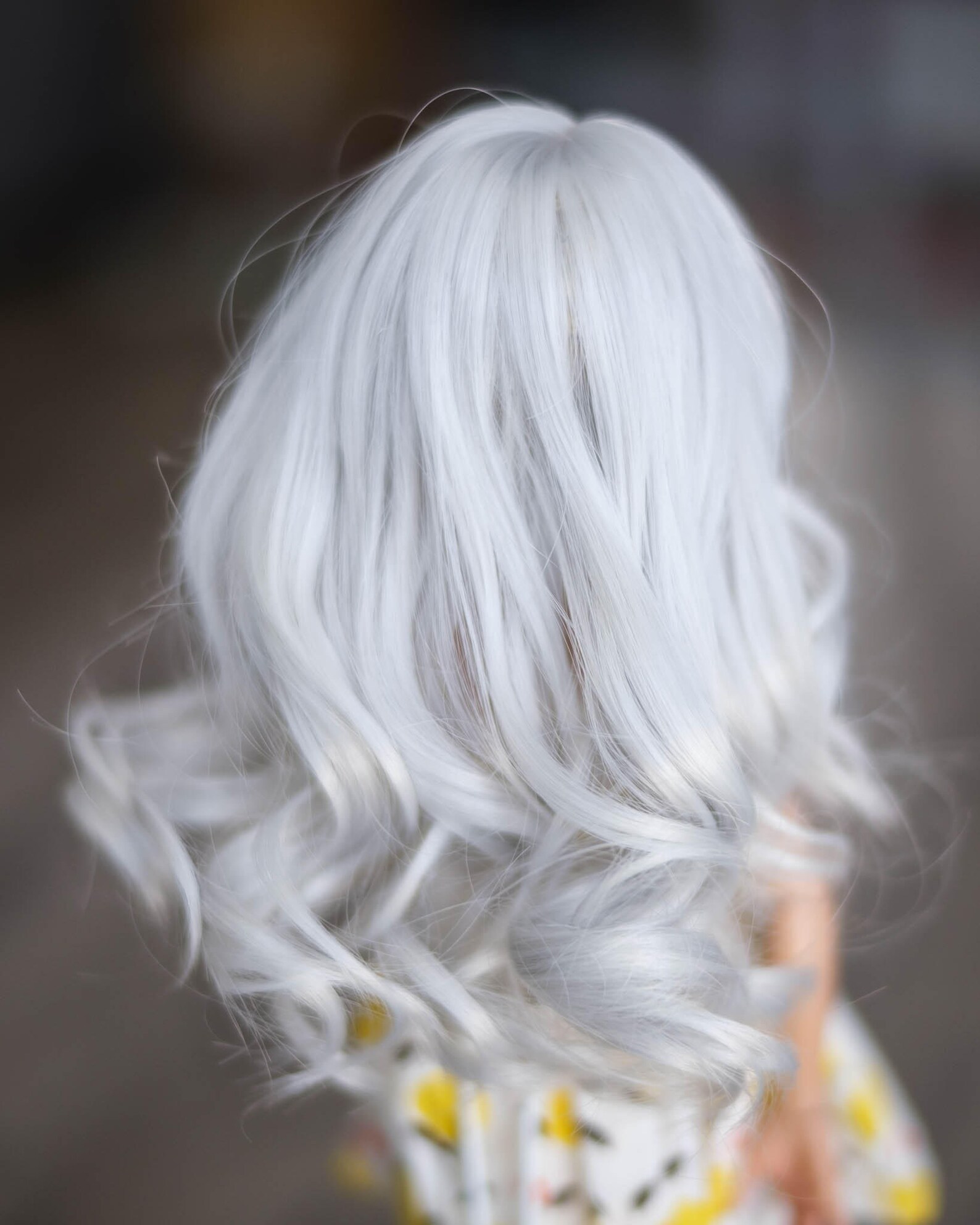 Custom Doll Wig for Minifee Dolls tan Caps 6-7 Head Size of Bjd, Msd ...