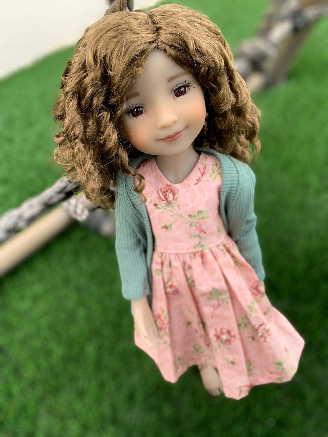 Custom Doll WIG Exclusive Vegan Mohair-fits 9-10 Head - Etsy