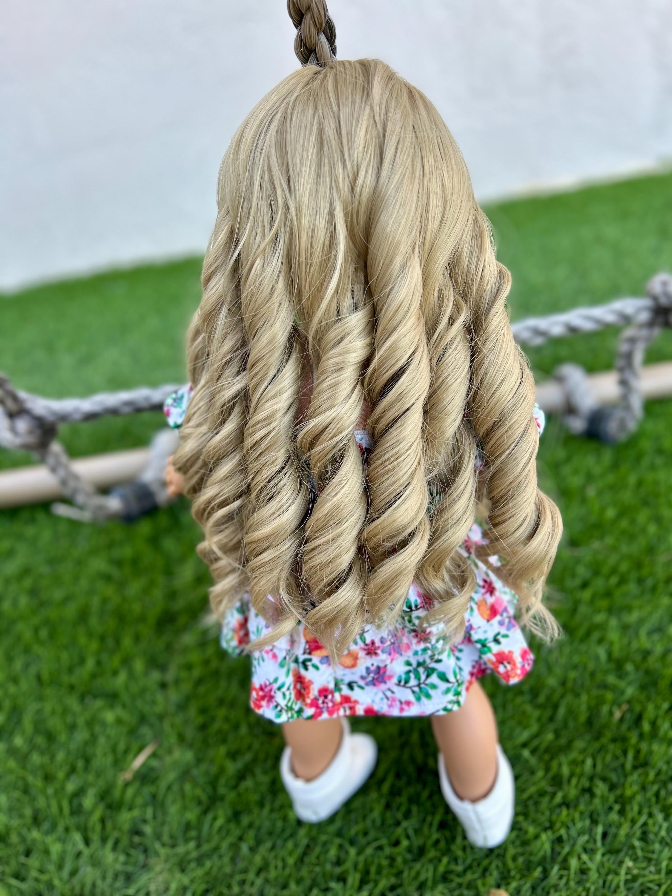 Custom Doll Wig for 18