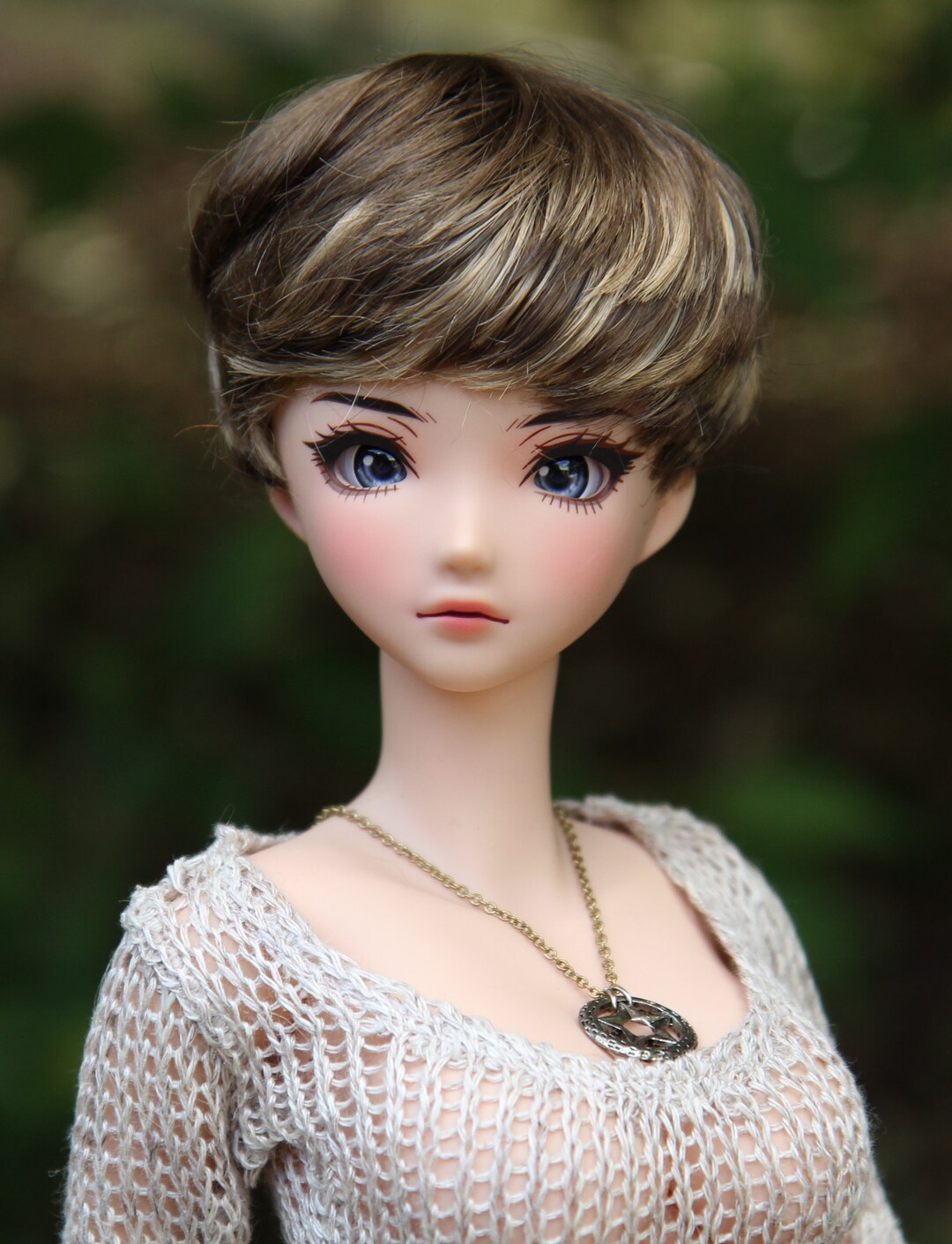 Zazou Custom Doll Wig for Smart Dolls - Tangle Resistant- 8.5" Head ...