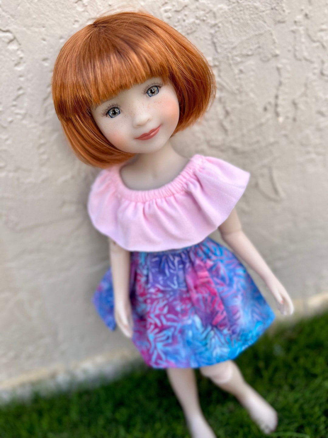 PREORDER Custom Doll WIG Exclusive Vegan Mohair-fits 9-10" Head Size ...