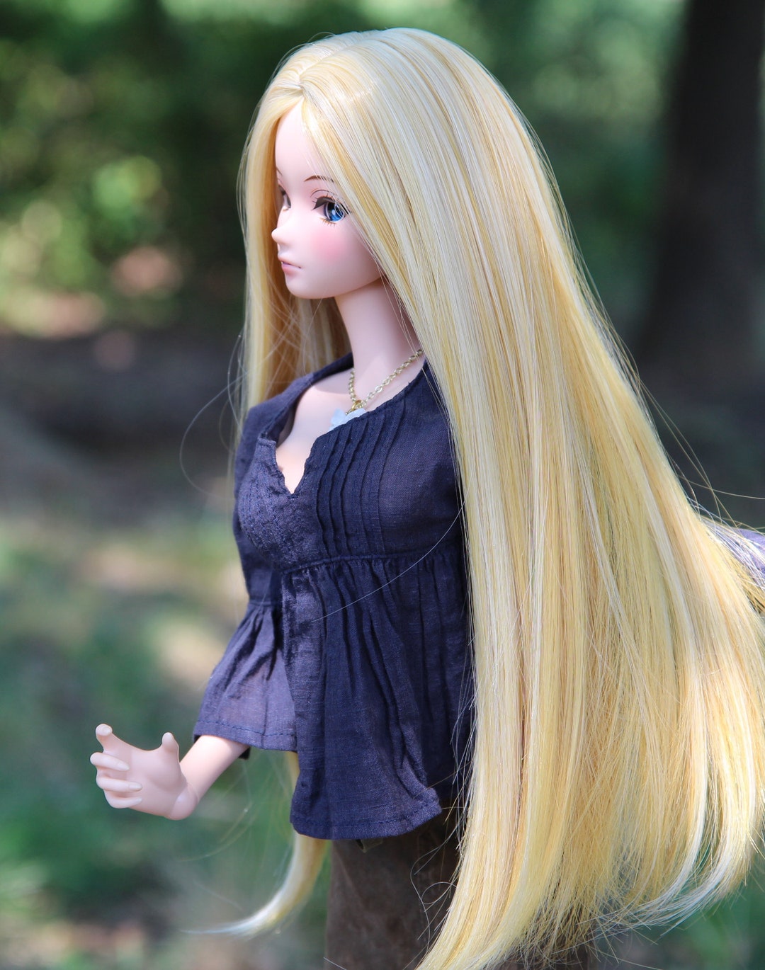 Zazou Dolls Custom Doll Wig for Smart Dolls- Tangle Resistant- 8.5 ...