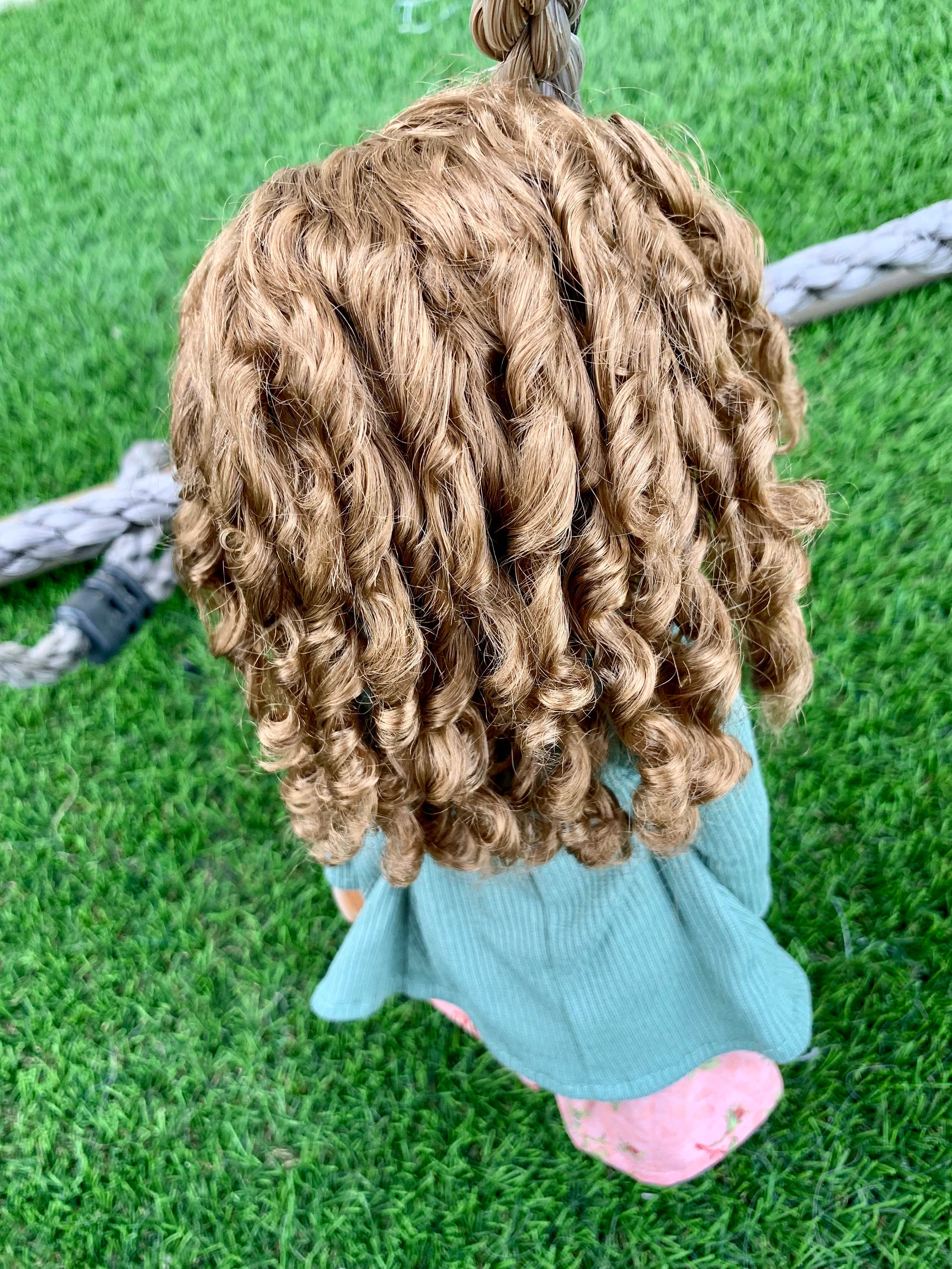 Custom Doll WIG Exclusive Vegan Mohair-fits 9-10 Head - Etsy