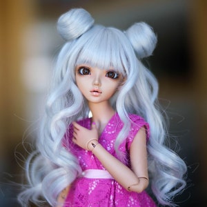 Custom Doll Wig for Minifee Dolls tan Caps 6-7 Head Size of Bjd, Msd ...