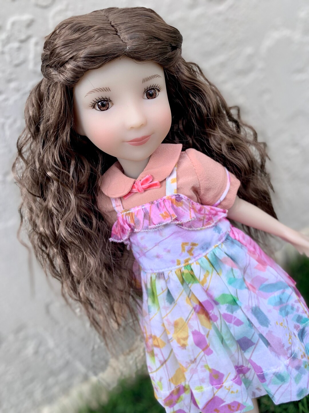 PREORDER Custom WIG for 13" Dianna Effner Little Darling Head Size 7-8 ...