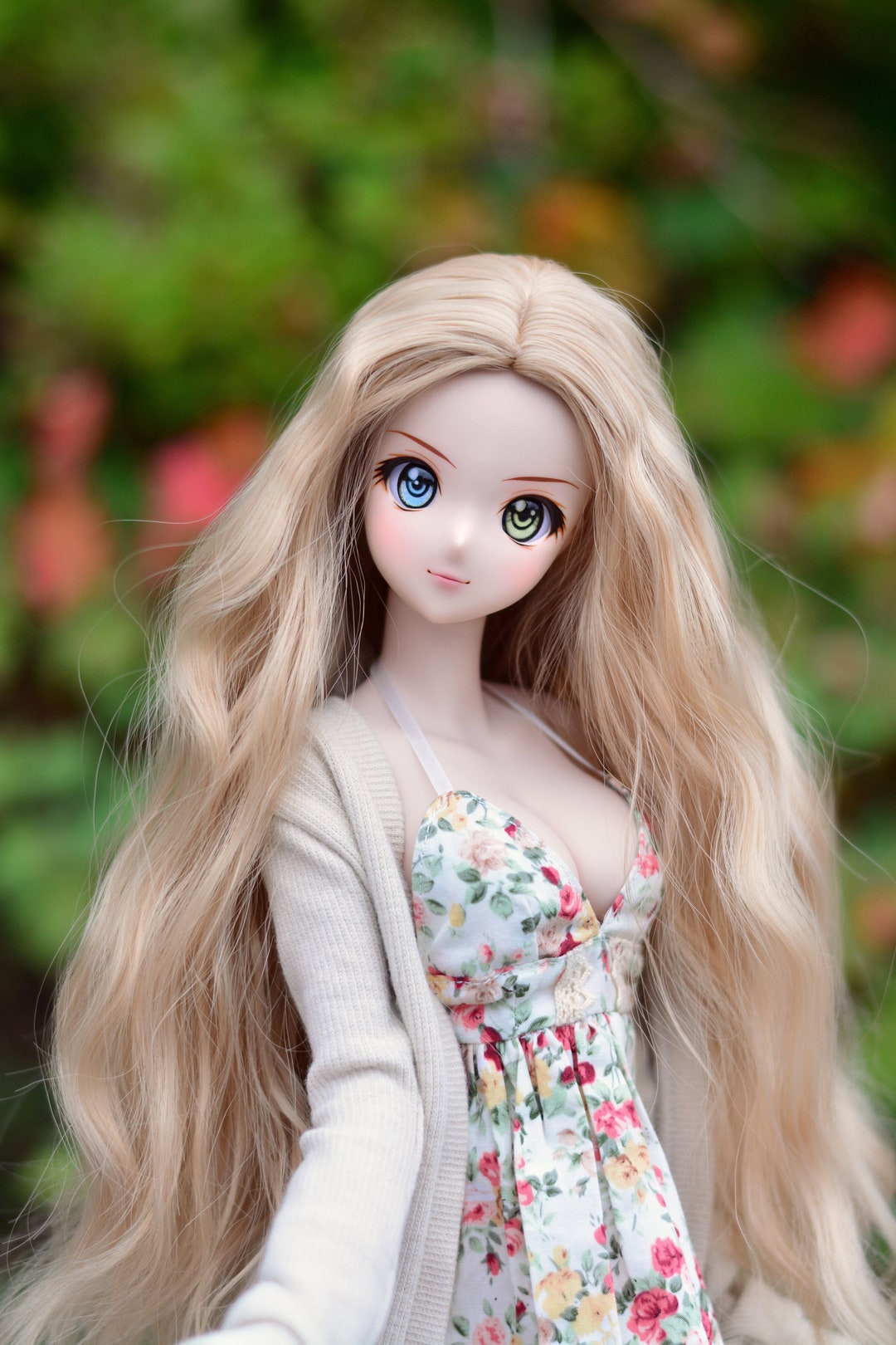 Zazou Custom Doll WIG for Smart Dolls- Heat Safe - Tangle Resistant- 8. ...