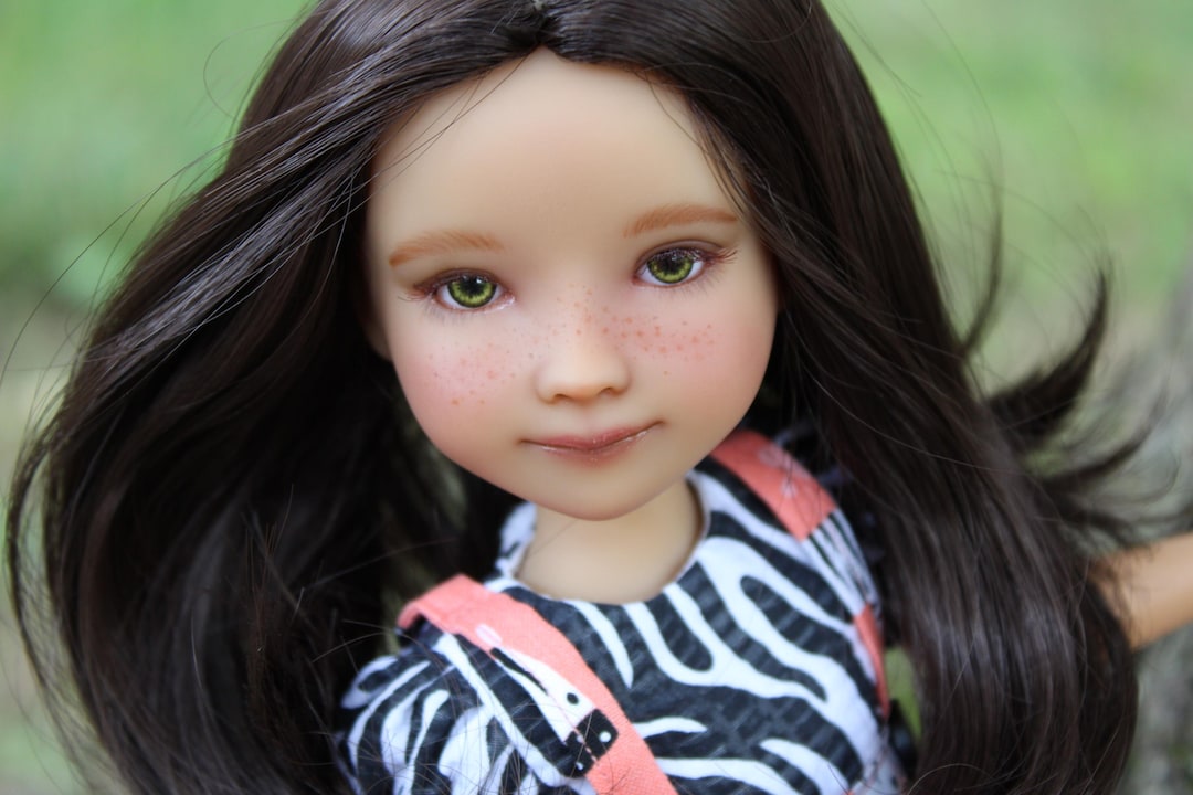 Custom WIG for 13" Dianna Effner Little Darling Head Size 7-8" Siblies ...