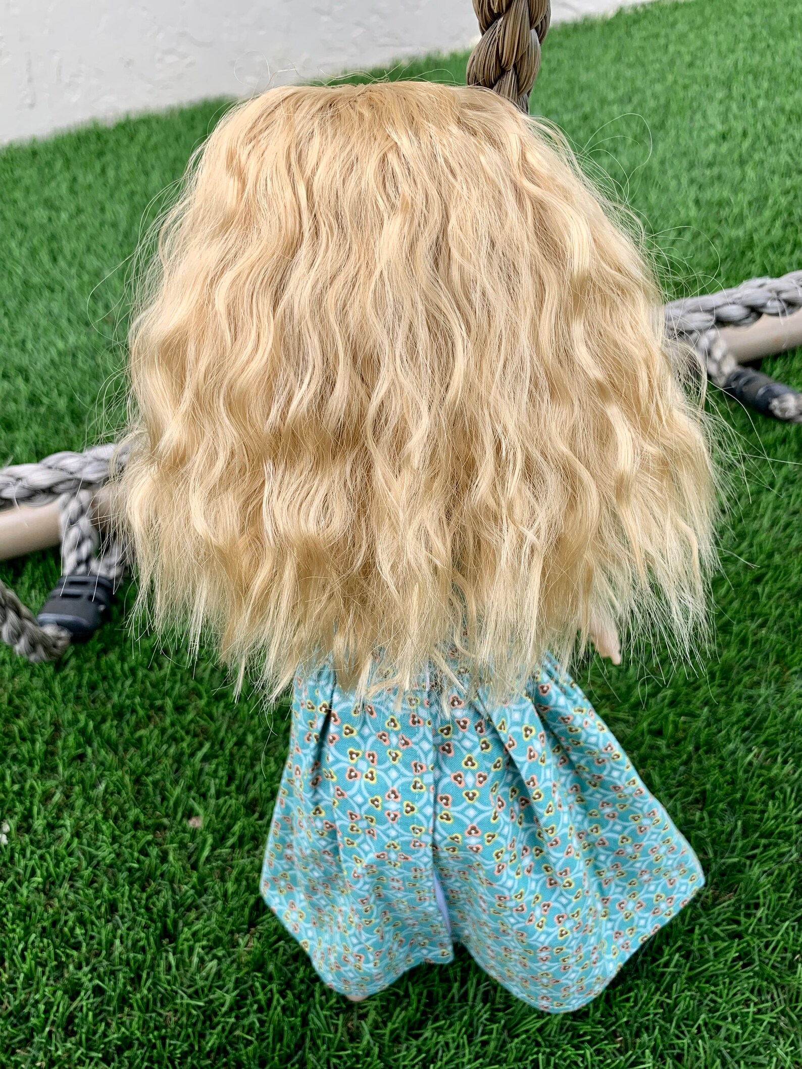 Custom Doll WIG Exclusive Vegan Mohair-fits 9-10 Head - Etsy