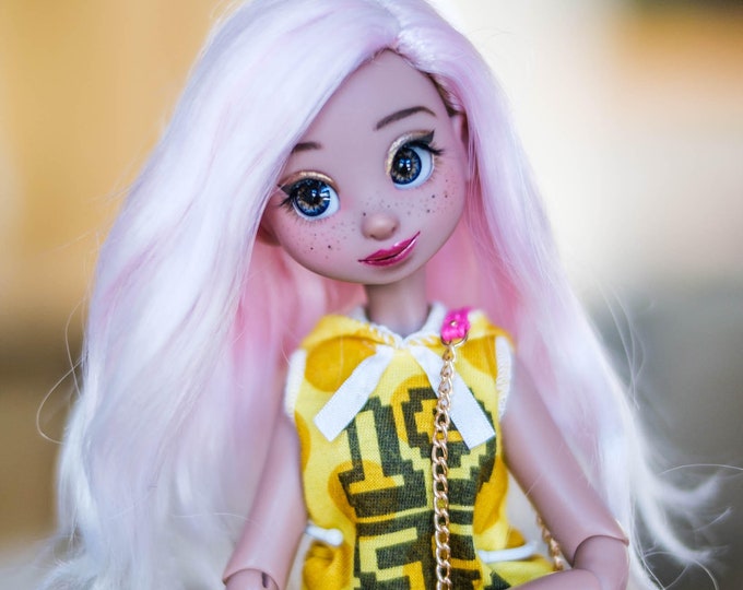 Custom WIG for Head Size 5-6" Lati Doll, Twinkle Meadowdolls, Atelier ...