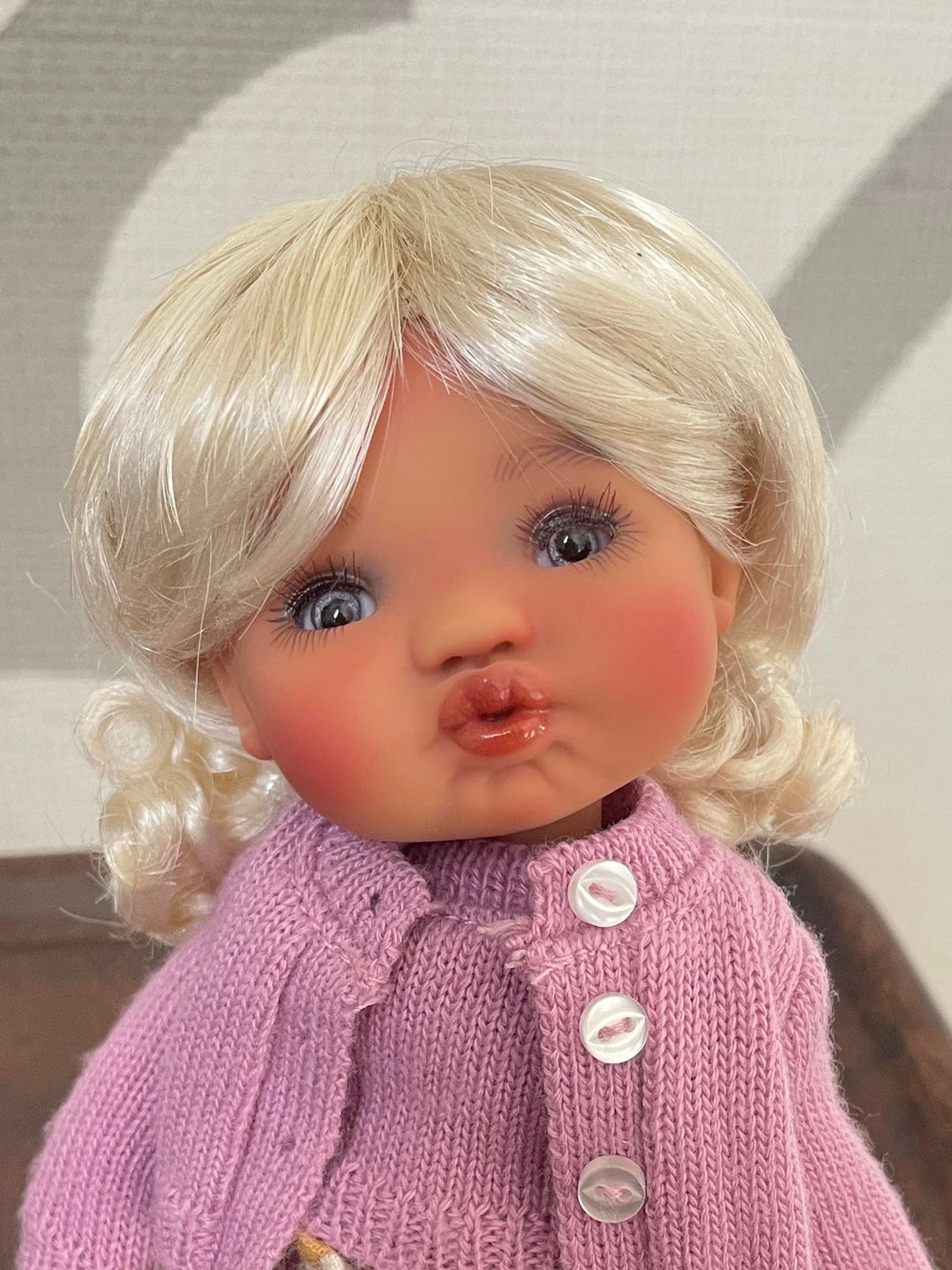 Custom WIG for Head Size 5-6" Lati Doll, Twinkle Meadowdolls, Atelier ...
