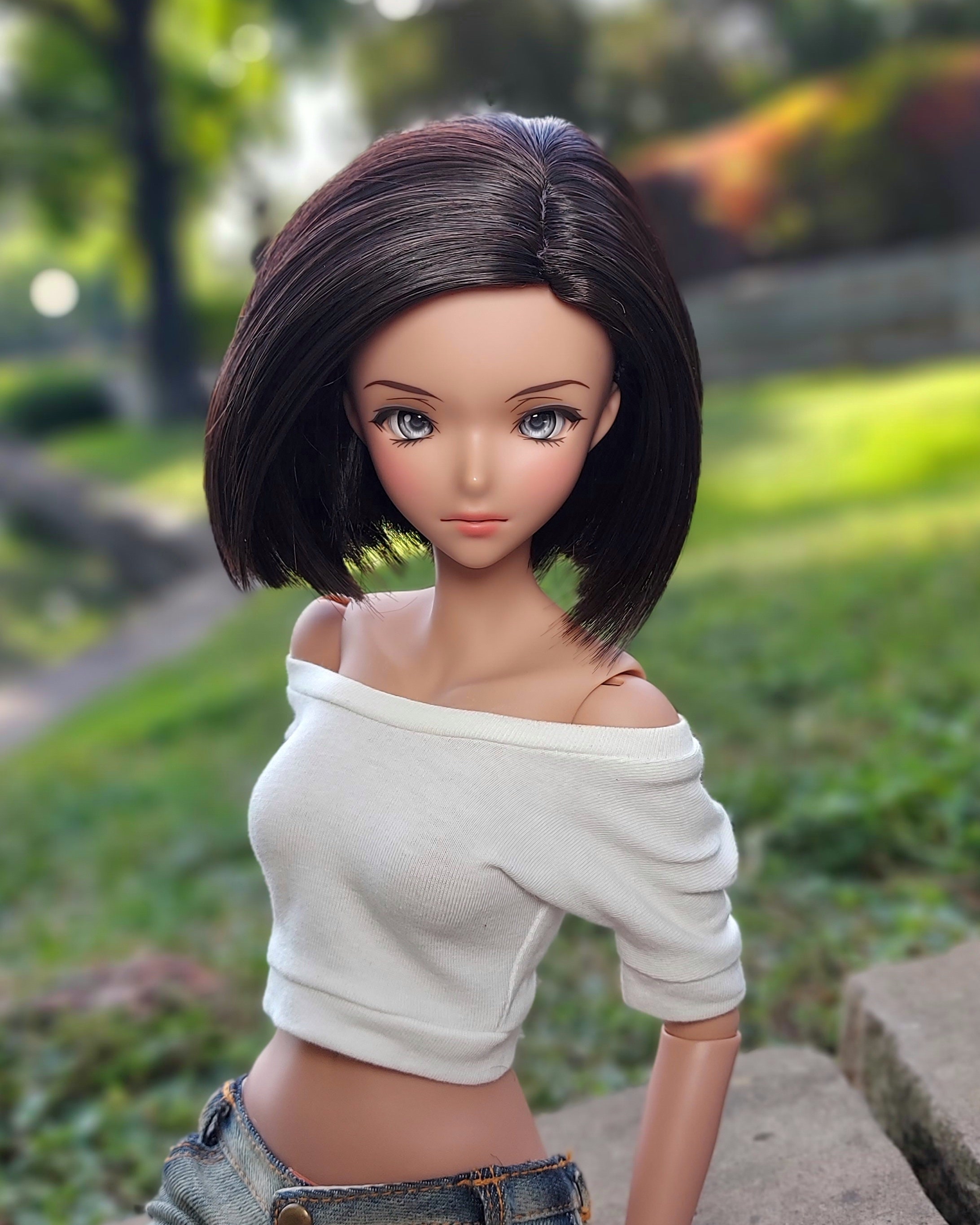 Custom doll Wig for Smart Dolls TAN CAPS | Etsy