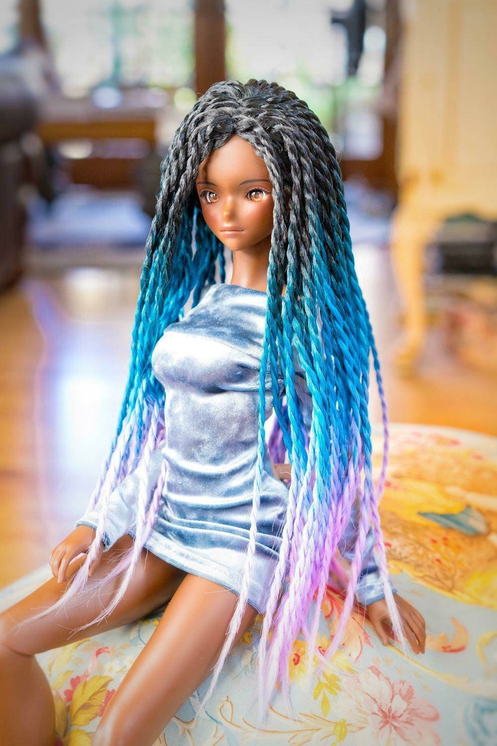 Custom doll WIG for Smart Dolls Heat Safe Tangle Resistant | Etsy