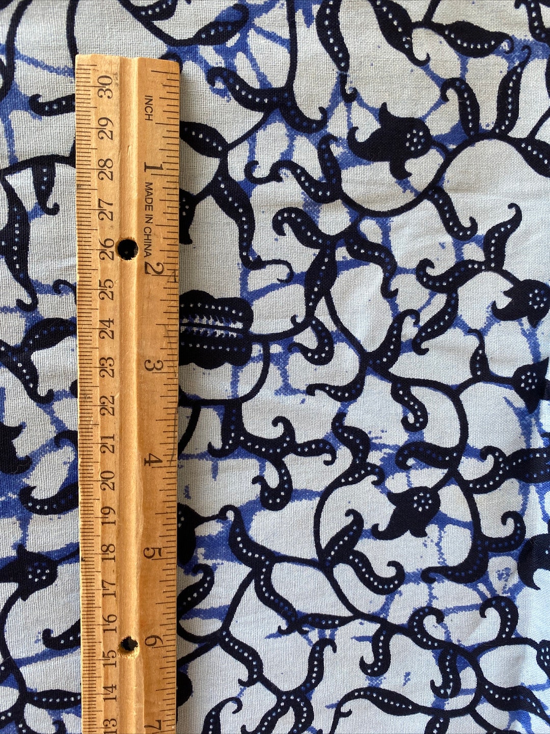 Hitarget Qualiwax African Block Wax Print 100% Cotton Fabric 45" Wide ...