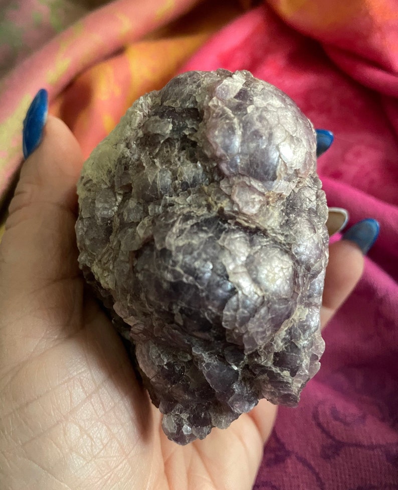 Rare Lepidolite Botryoidal - Etsy