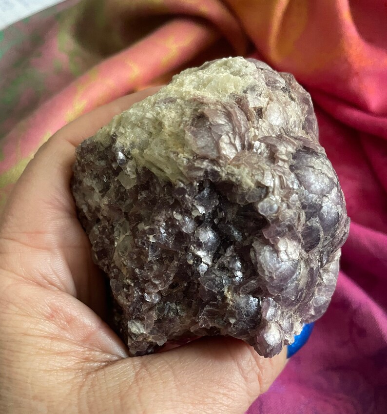 Rare Lepidolite Botryoidal - Etsy