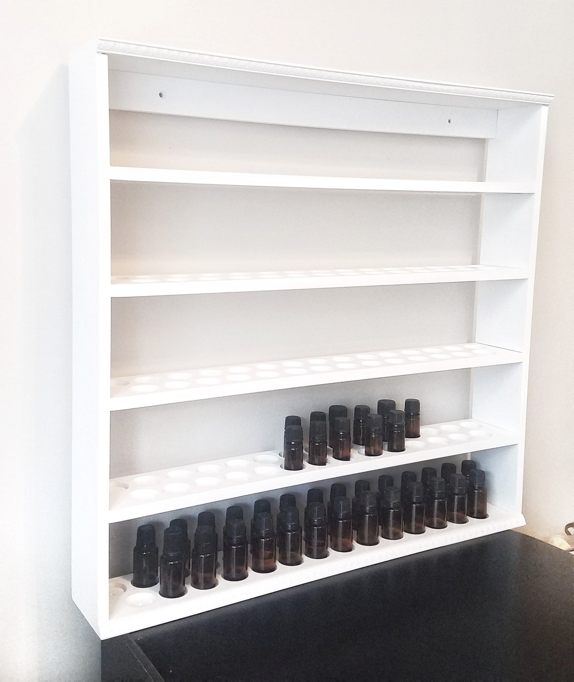 Large Essential Oil Display Shelf Essential Oil Organizer | Etsy