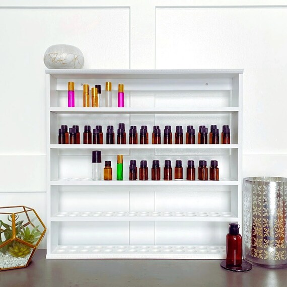 Large Essential Oil Display Shelf Essential Oil Organizer | Etsy