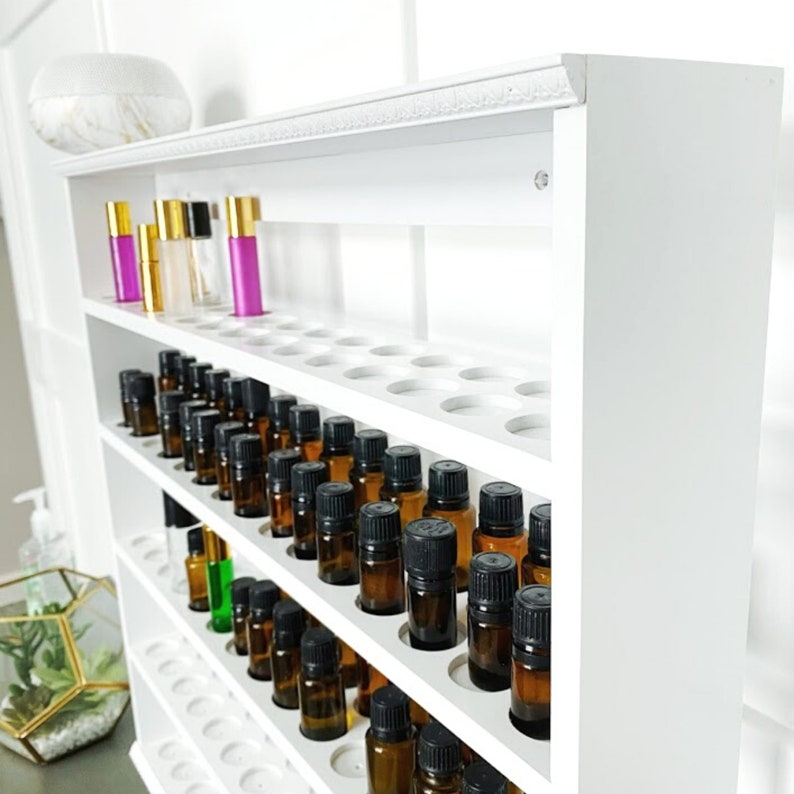Large Essential Oil Display Shelf Essential Oil Organizer | Etsy