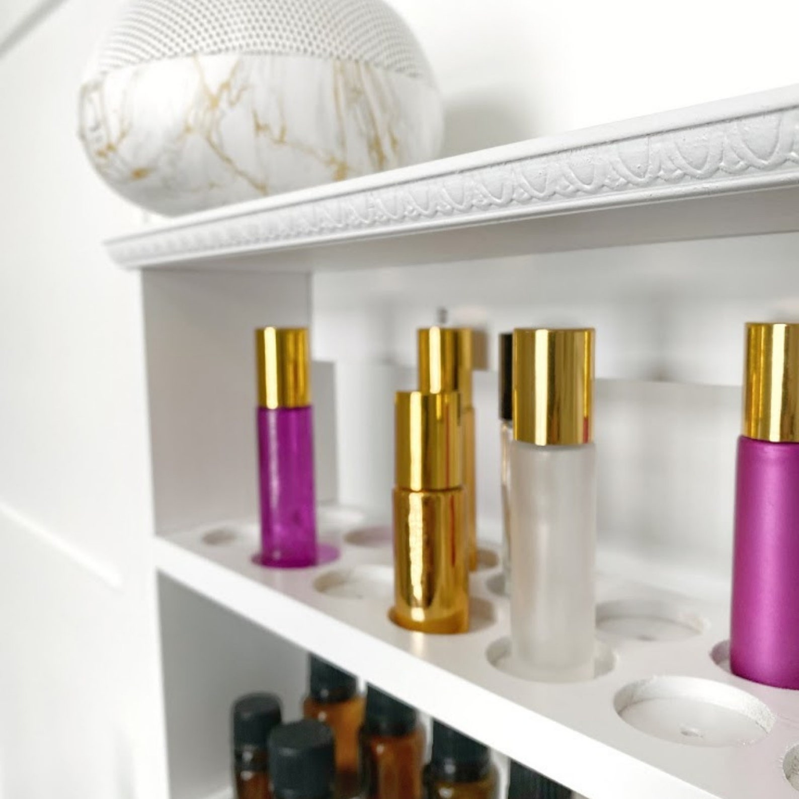 Large Essential Oil Display Shelf Essential Oil Organizer - Etsy