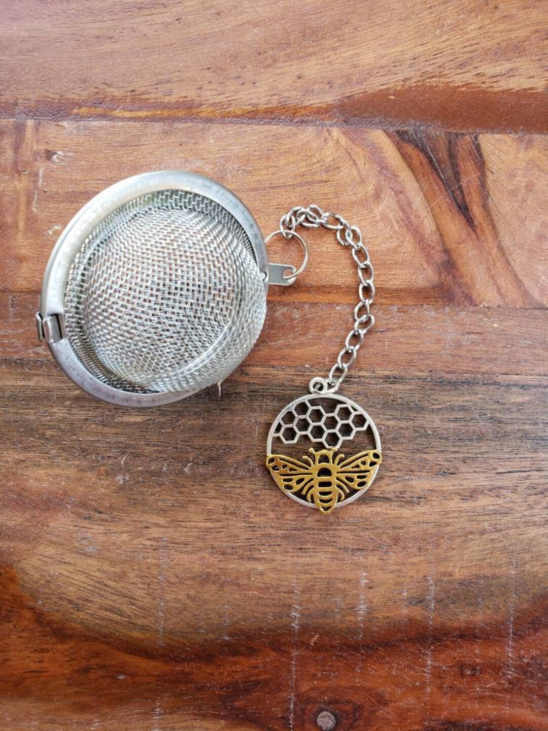 Honeycomb and Bee Tea Infuser | Loose Leaf Tea Infuser | Save the Bees ...
