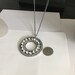 Crystal Medallion Long Pendant - Etsy
