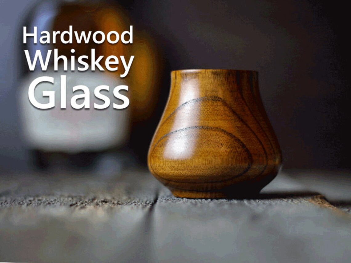 Hardwood Whiskey Tasting Glass Bundle Set of 2 - Etsy