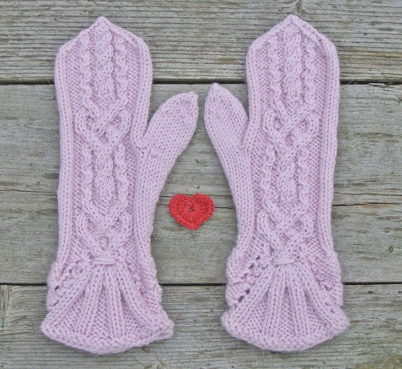 Hand Knit Alpaca Mittens, Soft Wool Winter Gloves, Knitted Mittens With ...