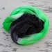 Bright Green Sock Yarn, DK 8 Ply Yarn, Self Striping Hand Dyed Yarn ...