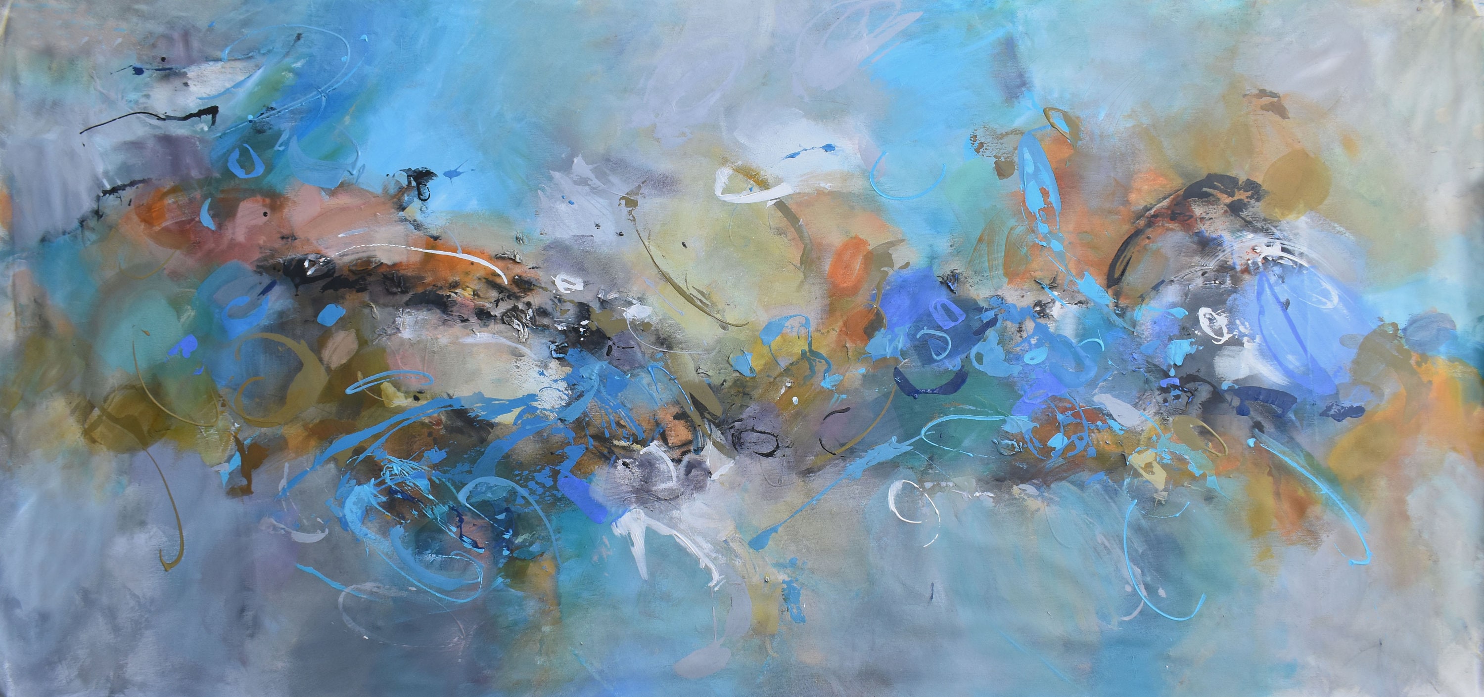 Origineel schilderij van de beeldende kunst kunst aan de muur | Etsy