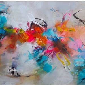 Wall Art Abstract Print, Giclée Fine Art Print, Abstract Painting ...