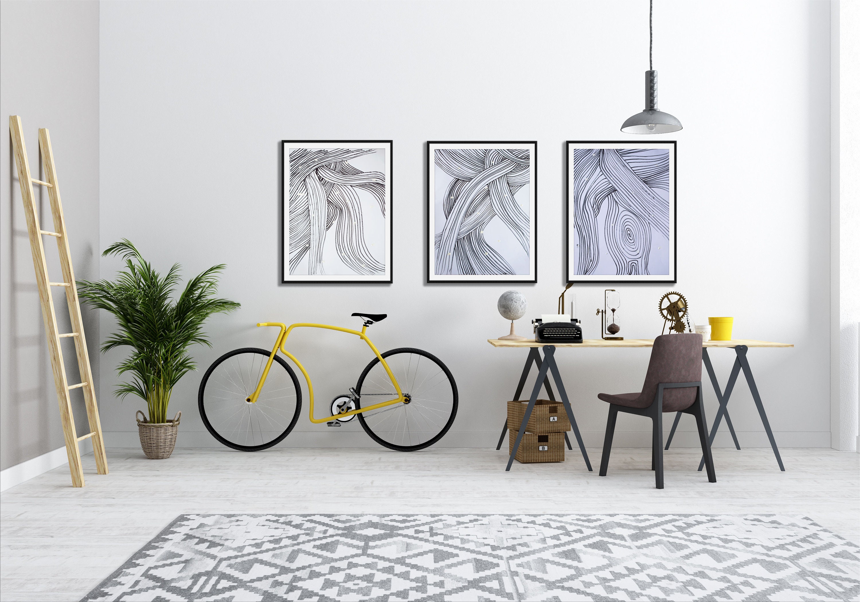 Printable Wall Art Modern Painting Printable Modern Art | Etsy